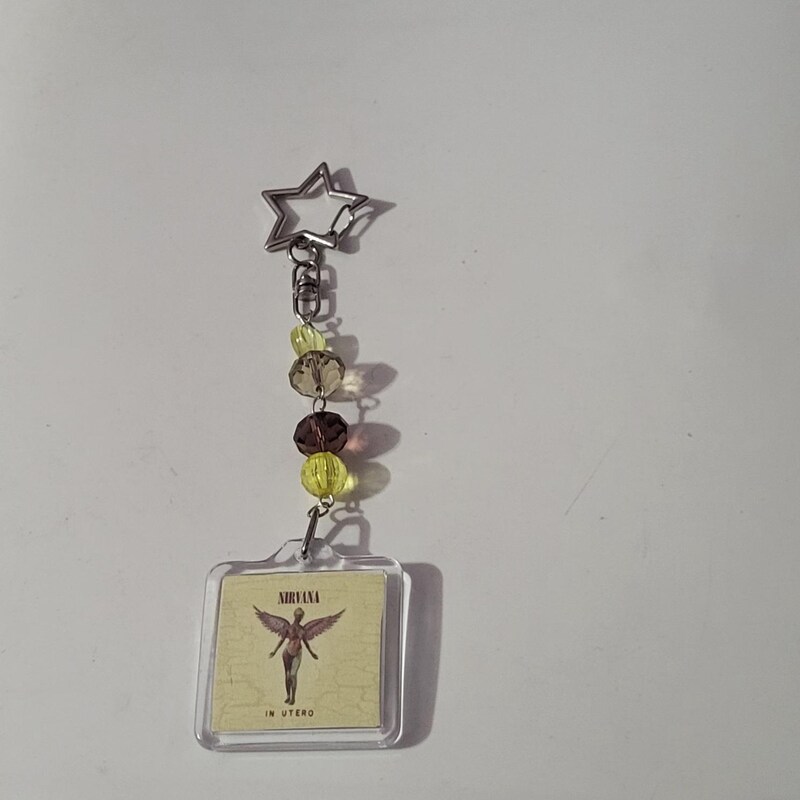 Nirvana Keychain - Etsy