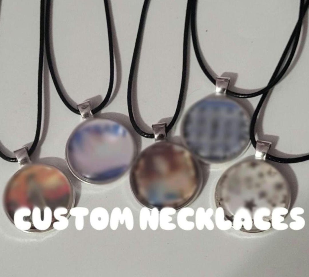 Custom Necklaces With Image - Etsy