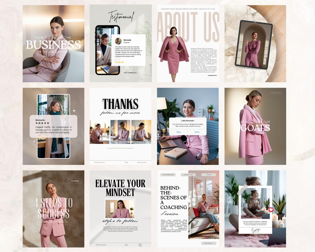 July Update Personal Brand Social Media Canva Templates, Instagram ...