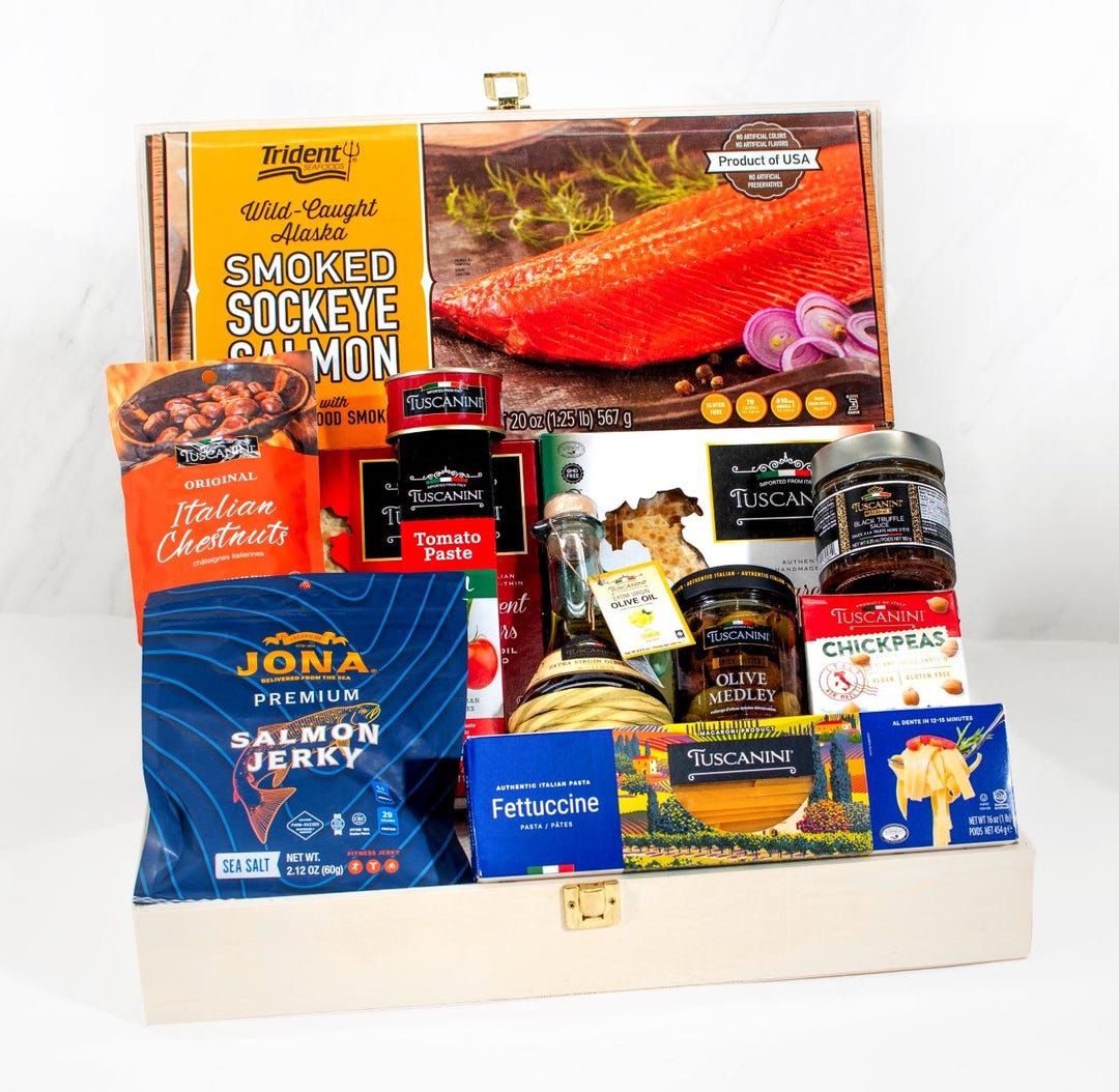 Purim Gourmet Kosher Delicacies Keepsake Wooden Box | Purim Food Gifts ...