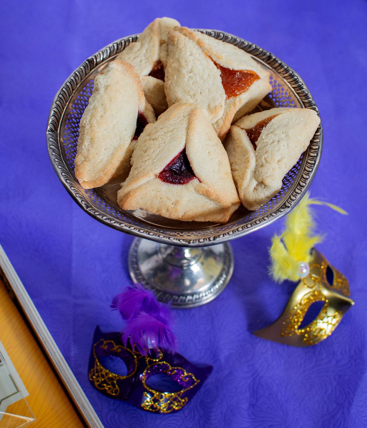 Purim Jellybeans With Hamantaschen Keepsake Wood Gift Box | Purim Gifts ...