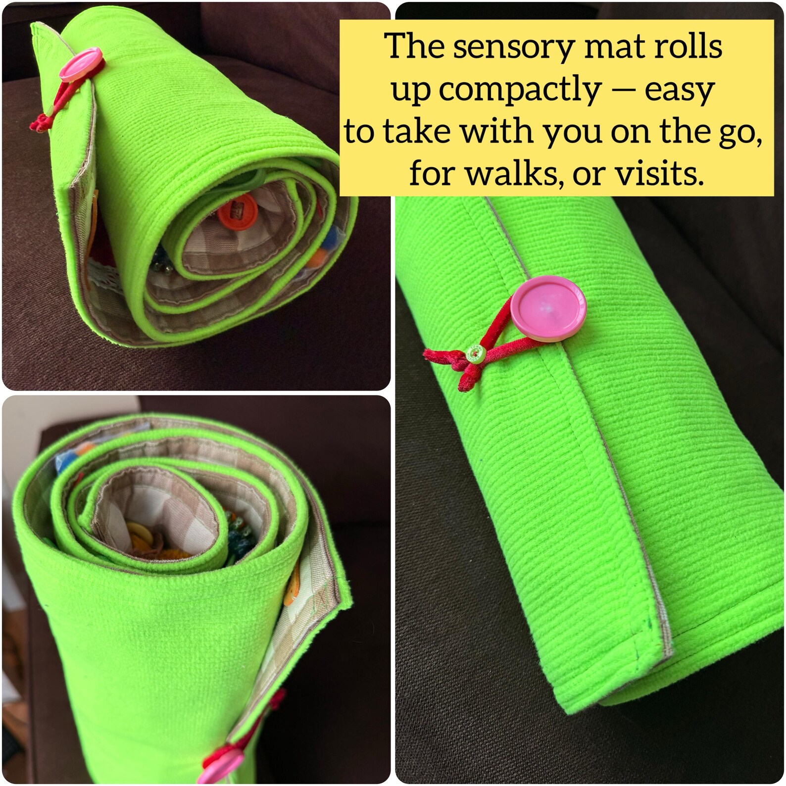 Therapeutic Sensory Activity Mat: Alzheimer's, Dementia, Special Needs ...