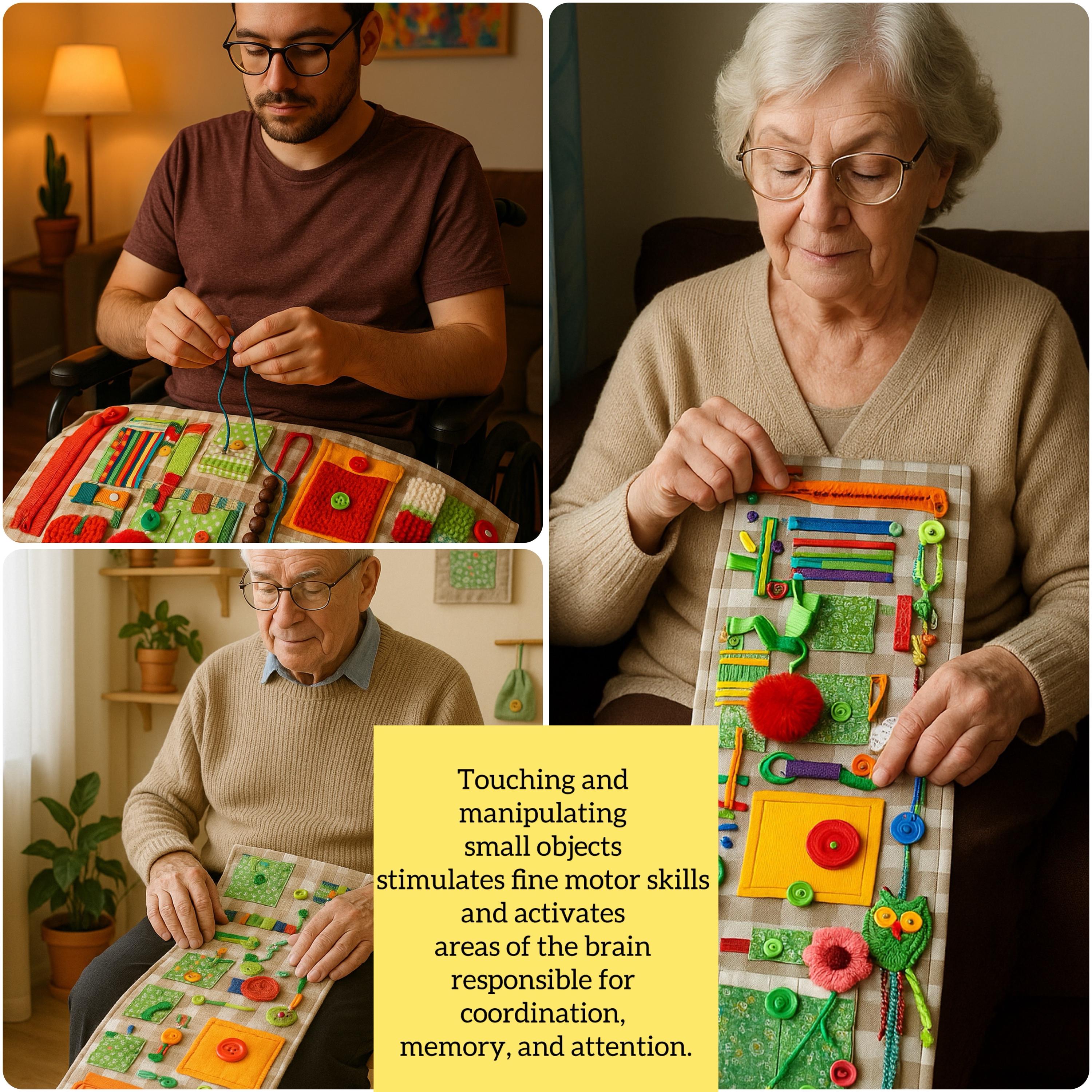 Therapeutic Sensory Activity Mat: Alzheimer's, Dementia, Special Needs ...