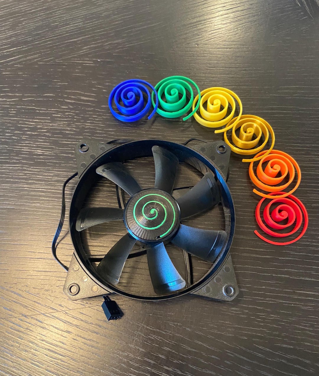 1.5-inch PC Fan Nose Cone | Lightweight, Aerodynamic Fan Mod for 120mm ...