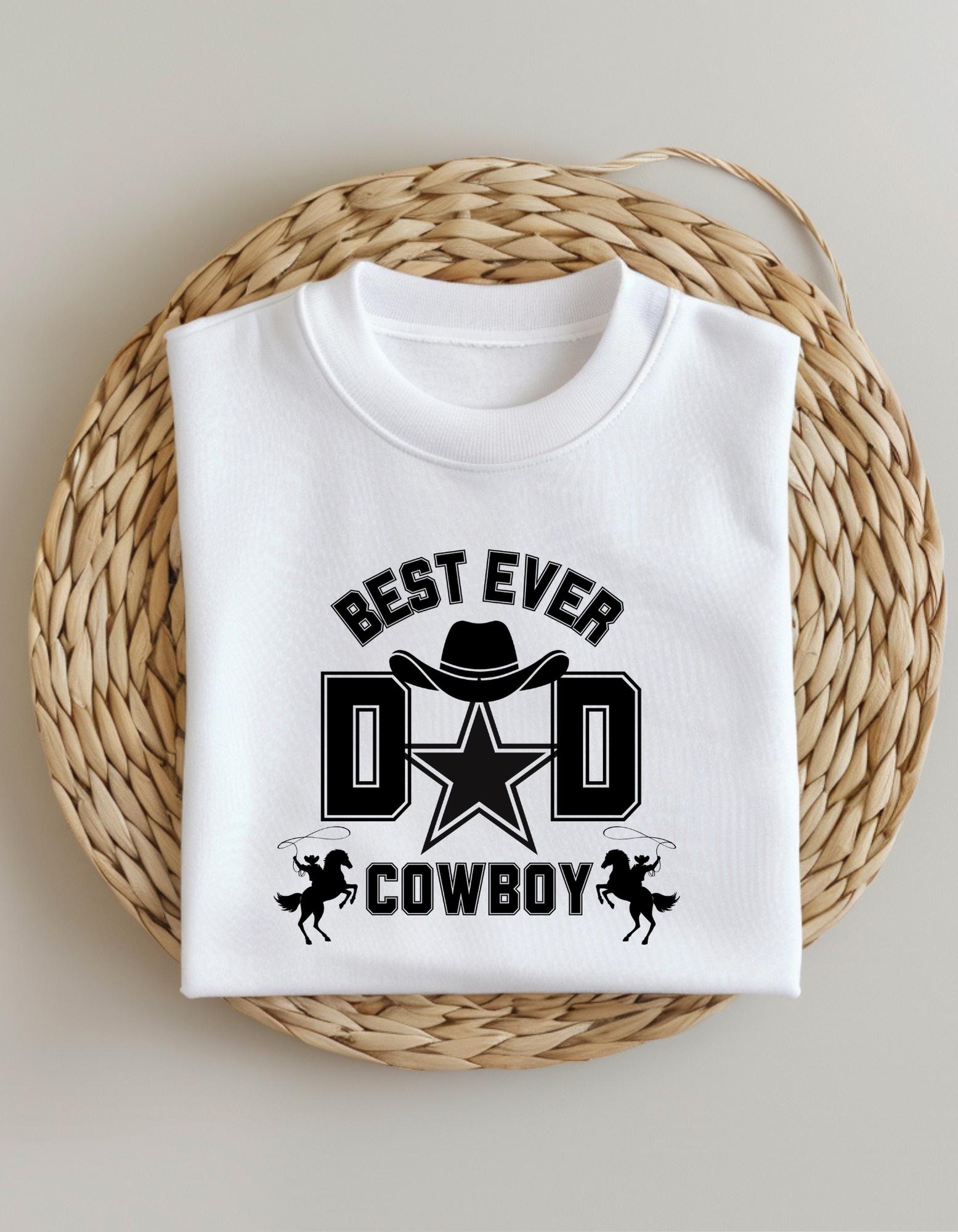 Cowboy Dad,png Design,best Ever Dad ,cowboy Dad,png Dad Gift,star Dad ...