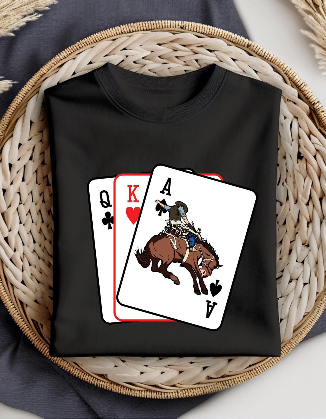 American Cowboy Rodeopng,playing Cards,ace of Hearts Spades Queen of ...