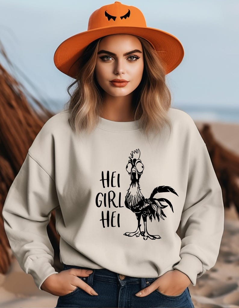 Hei Girl Hei Svg,png, Hei Hei Svg,digital Download,rooster Svg,funny ...