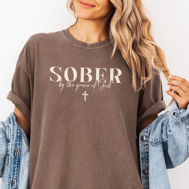 Sober T Shirts - Etsy
