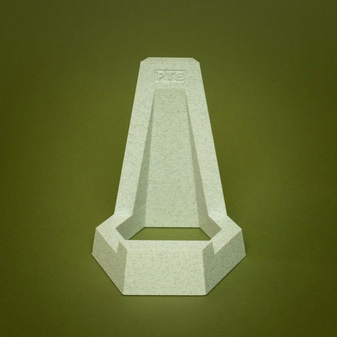 TCG Card Display Stand - PTE - "marble" 3D Printed - Fits PSA, Beckett ...