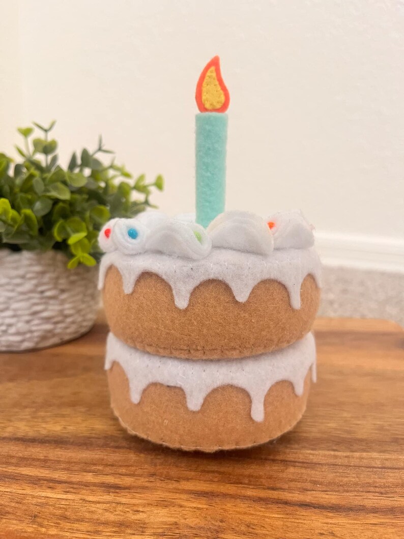 Customizable Felt Cake - Etsy