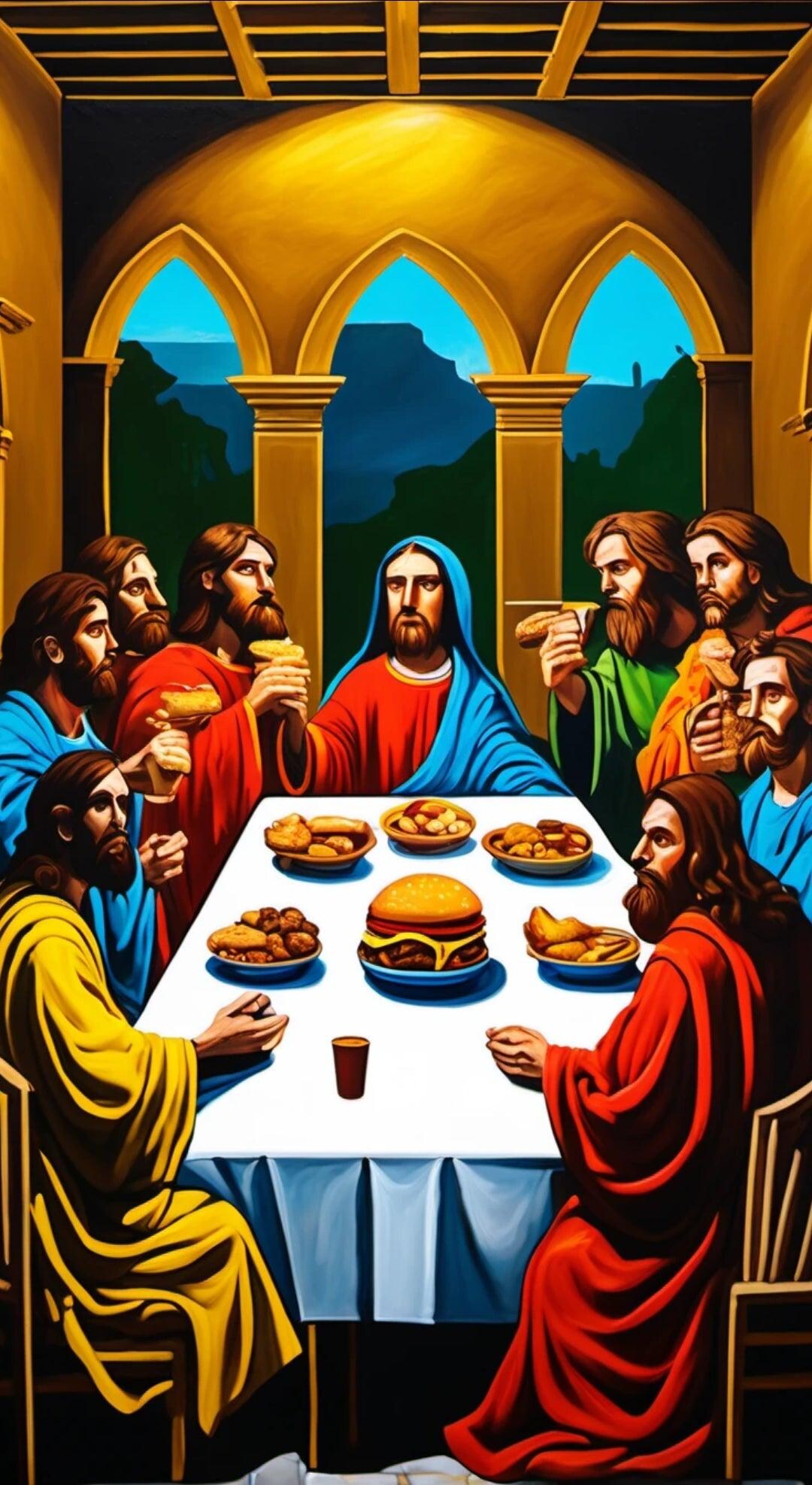 The Last Supper (fast Food Edition) - Etsy