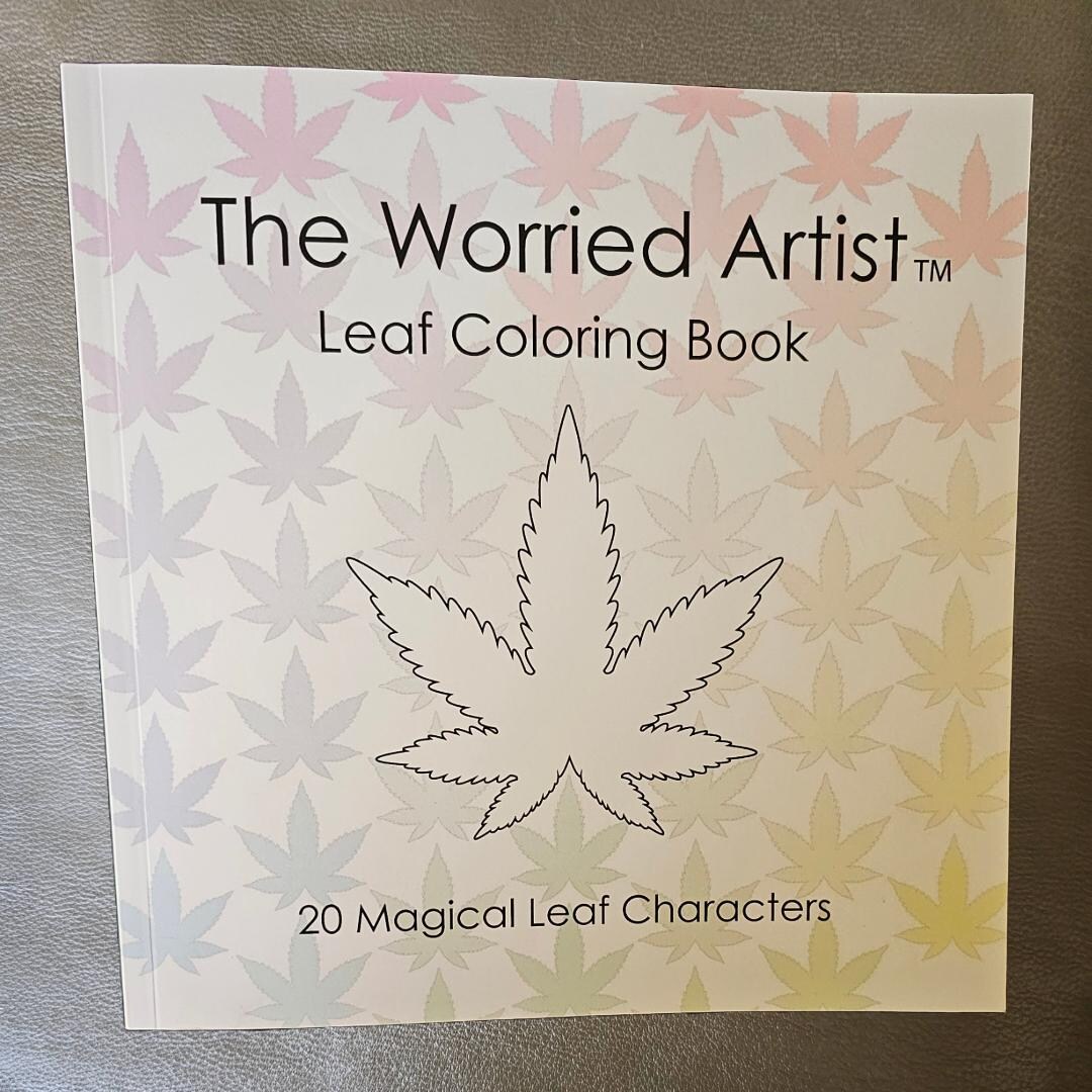 Magical Leaf Coloring Book - Etsy
