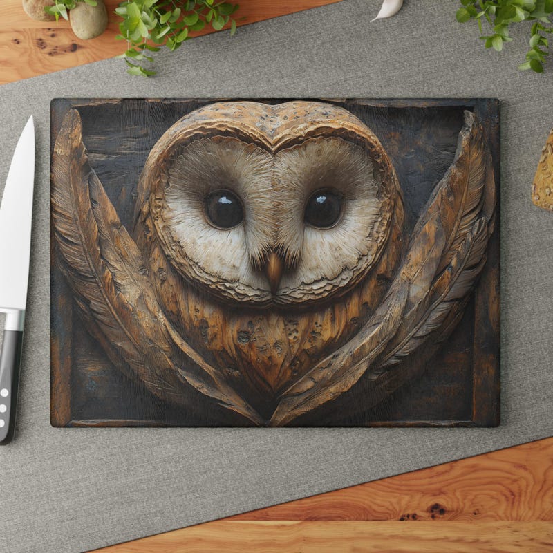 Owl Serving Tray - Etsy