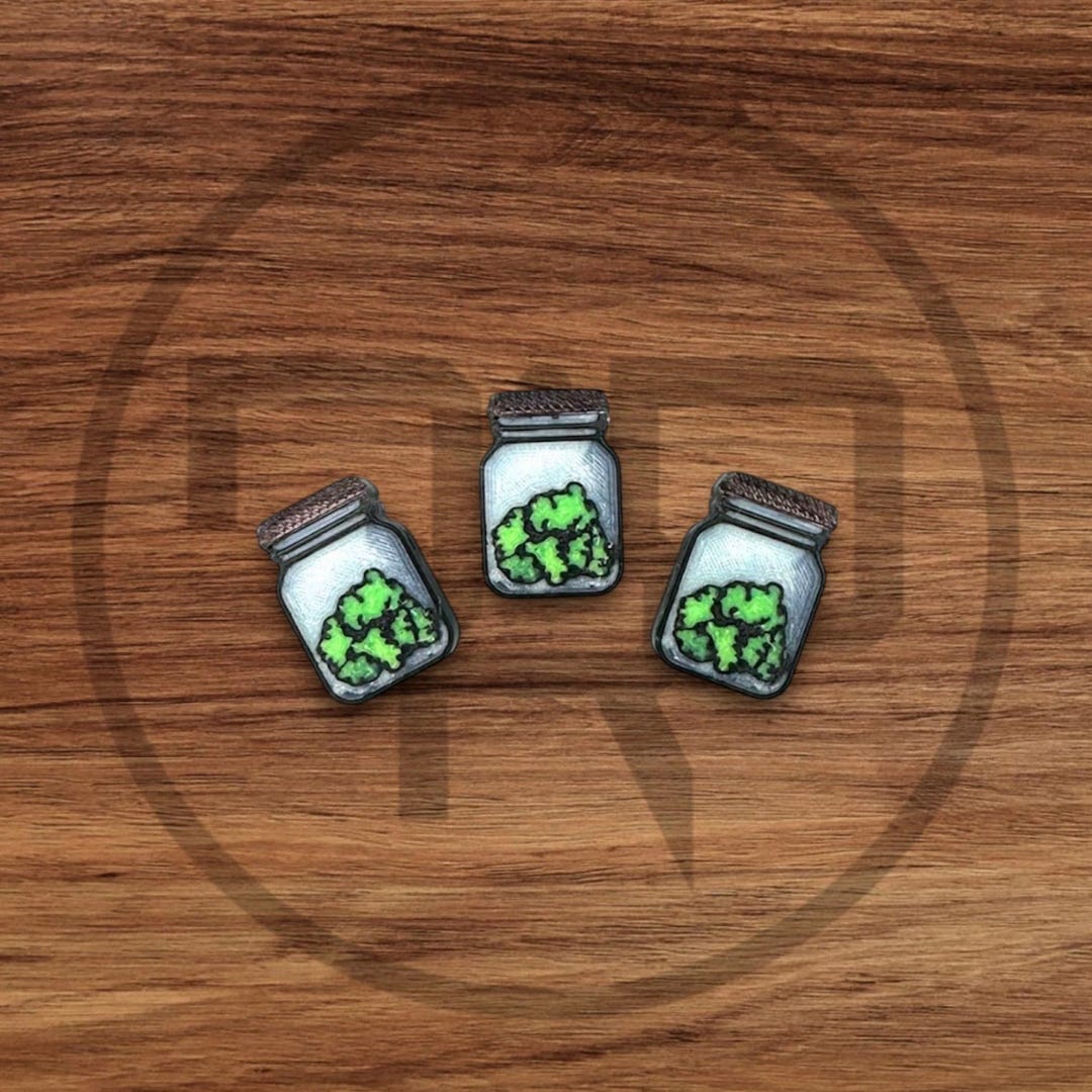 Lil Glowing Nug Jug | Kandi Beads | Shoe Charms - Etsy