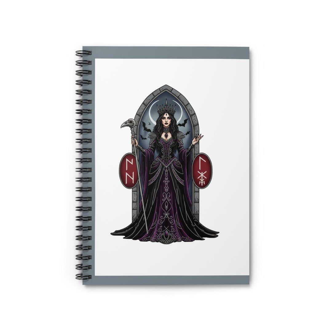 Vampire Notebook, Gothic Journal, Dark Fantasy Diary, Witchy Notepad ...