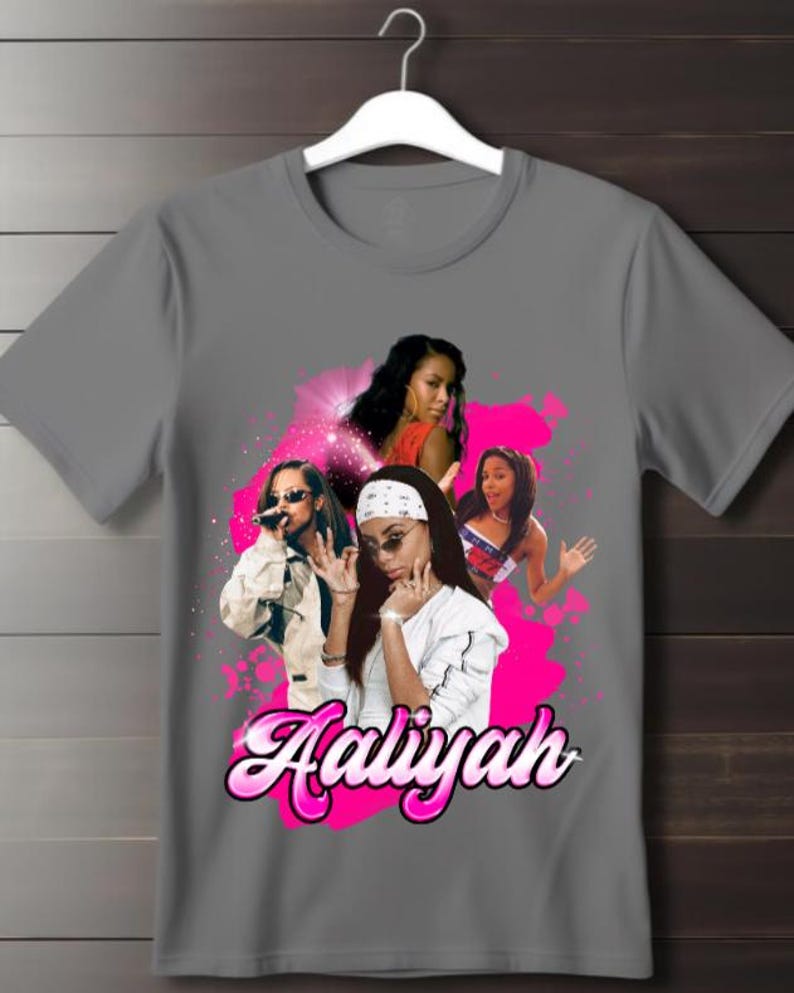 Aaliyah T-shirt - Etsy