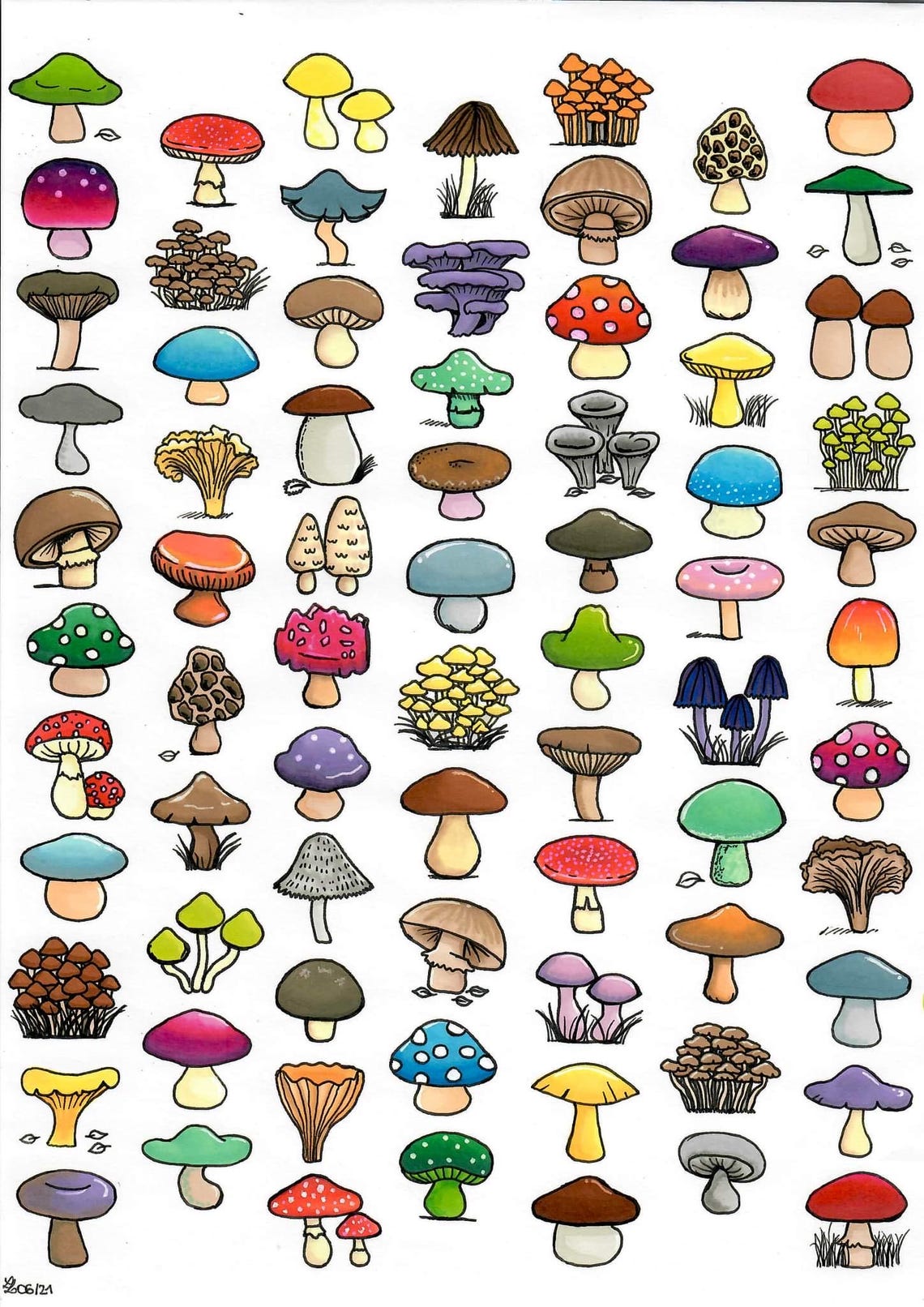 Mushroom Bundle! A Collection of Ten Cute Mushroom Beading Patterns for ...
