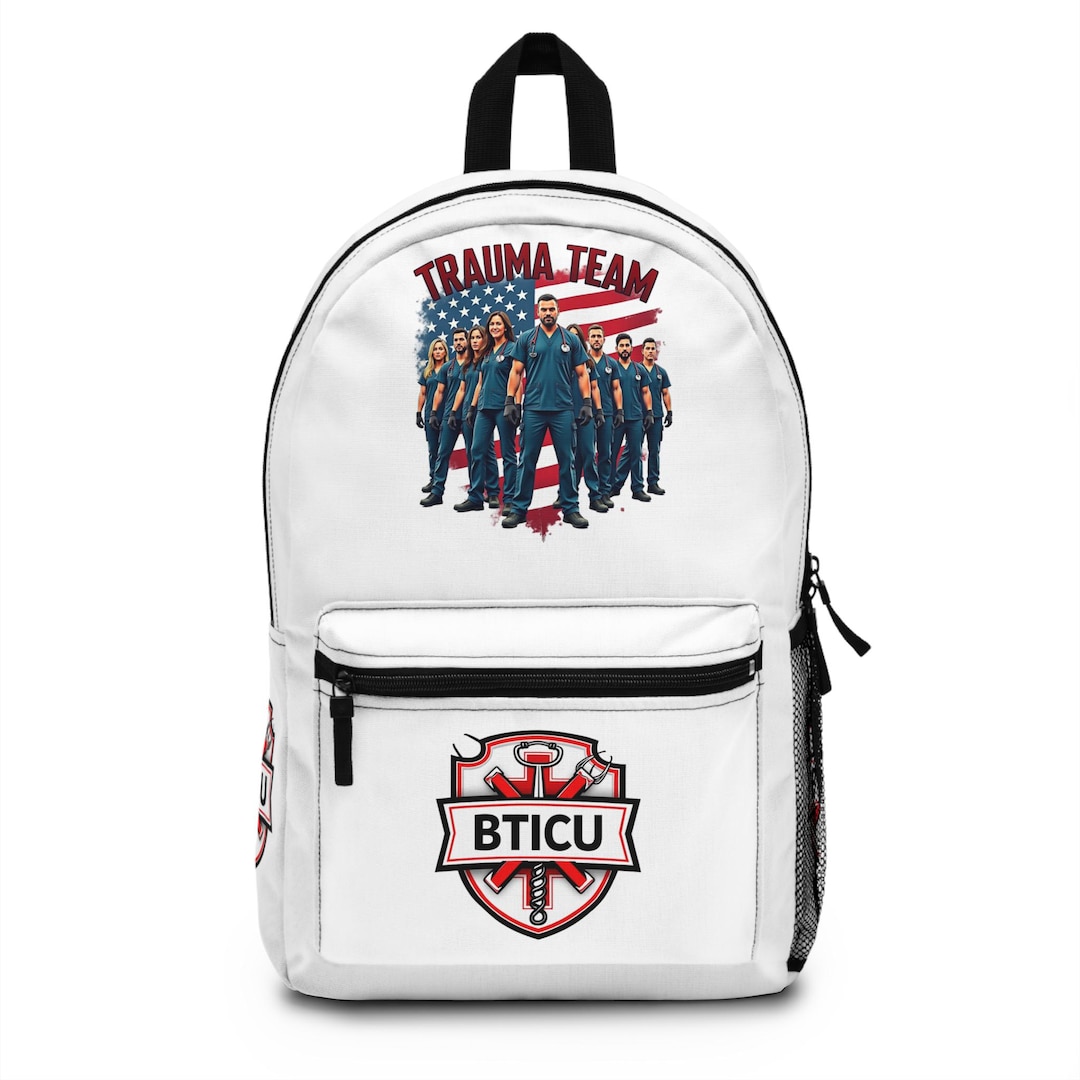 Trauma Team Backpack - Burn Trauma ICU Backpack - Etsy
