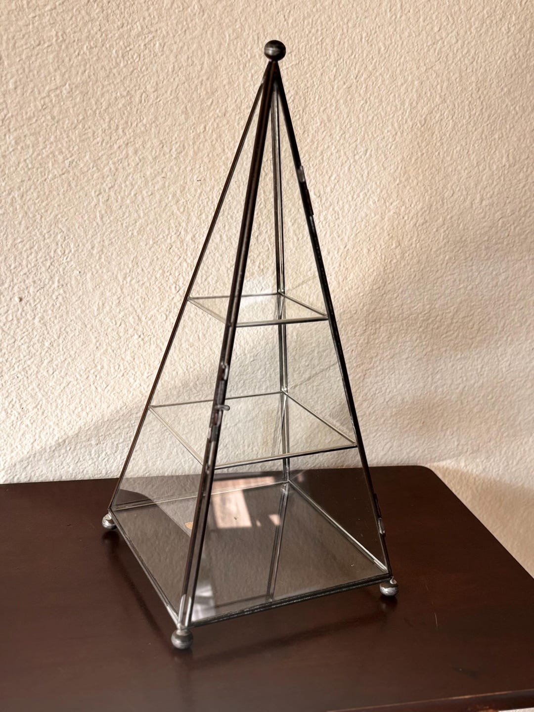 Pyramid Shaped Display Case - Etsy