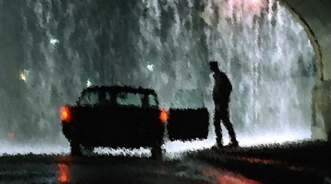 The Matrix Neo & Trinity Car Scene Poster, Movie Art Print (digital ...