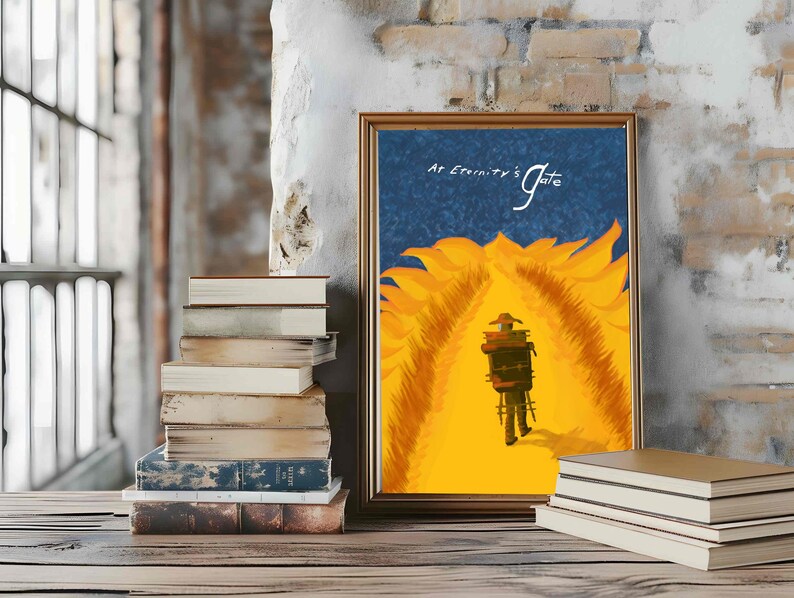 Van Gogh 'at Eternity’s Gate' Style Poster, Hand Drawn Art (digital ...