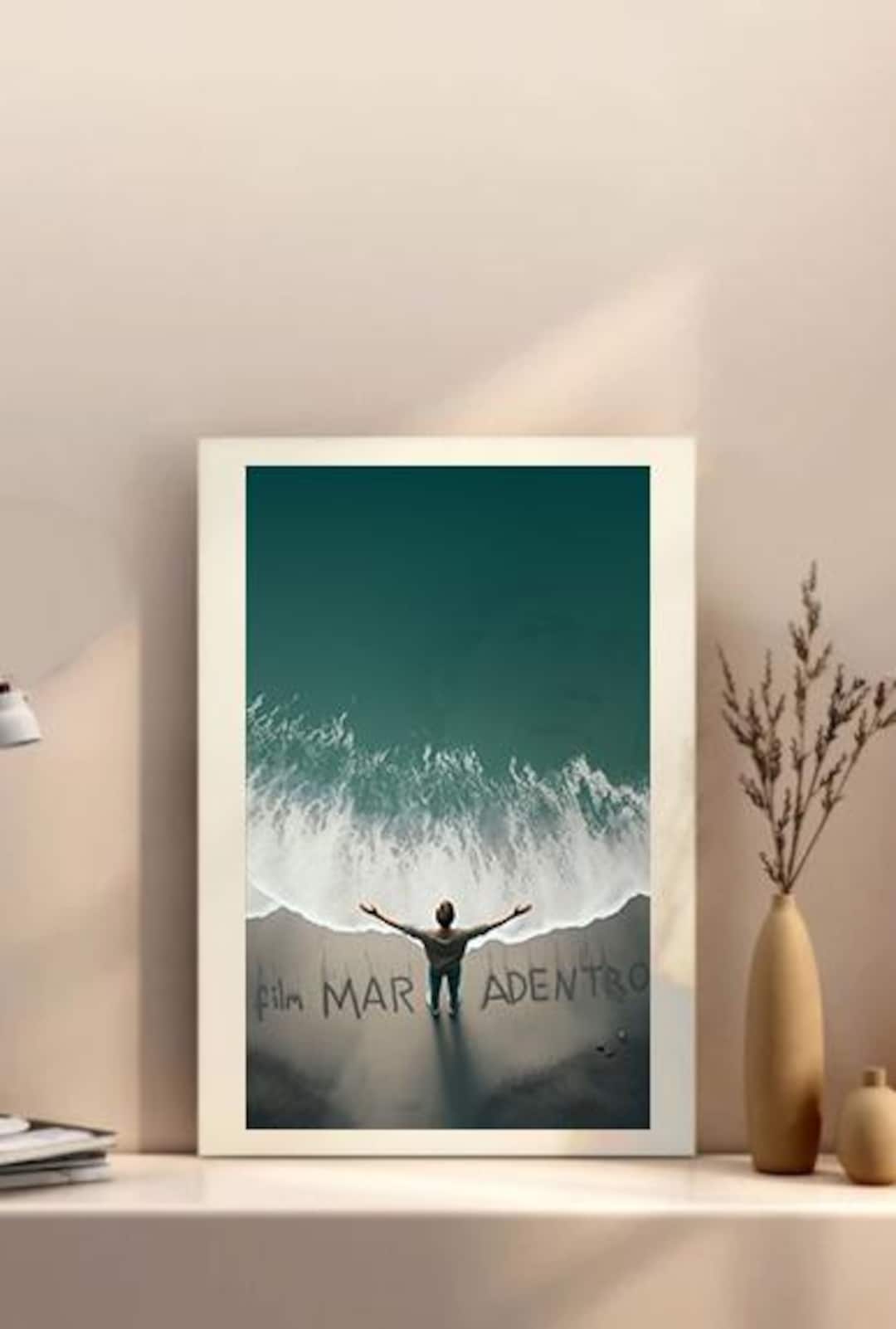 Mar Adentro Film Poster, Javier Bardem Art Print (digital Download) - Etsy