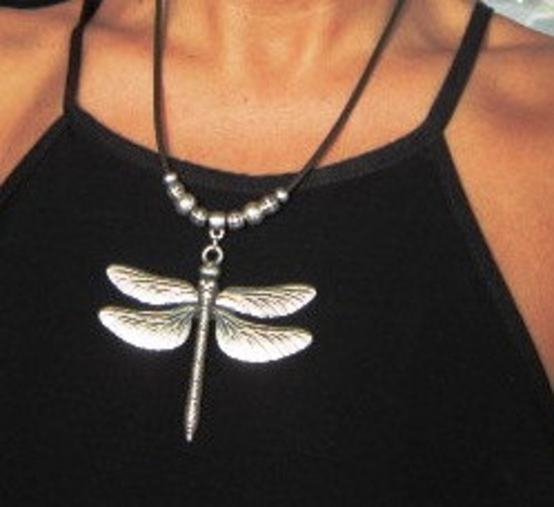 Collar de libélula, joyas de libélula, collar de mujeres, collar de ...
