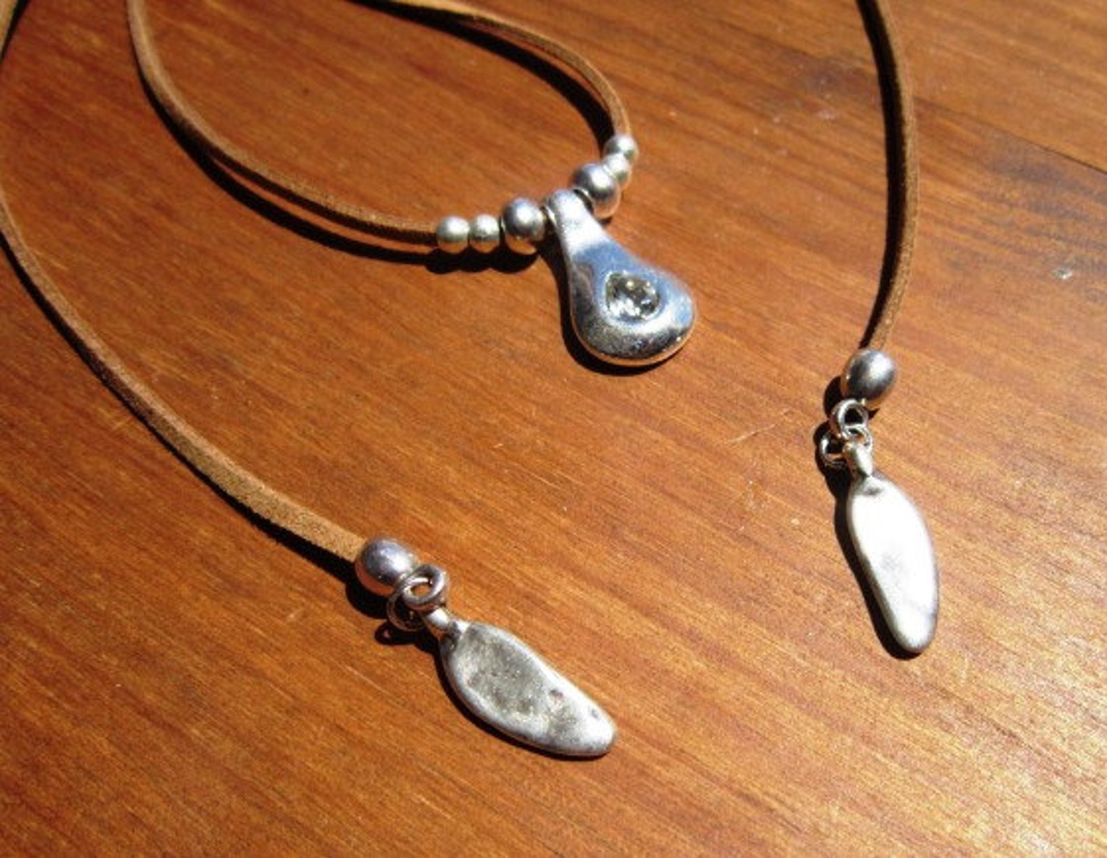 Wrap Necklace Minimal Necklace Boho Jewelry Bohemian - Etsy