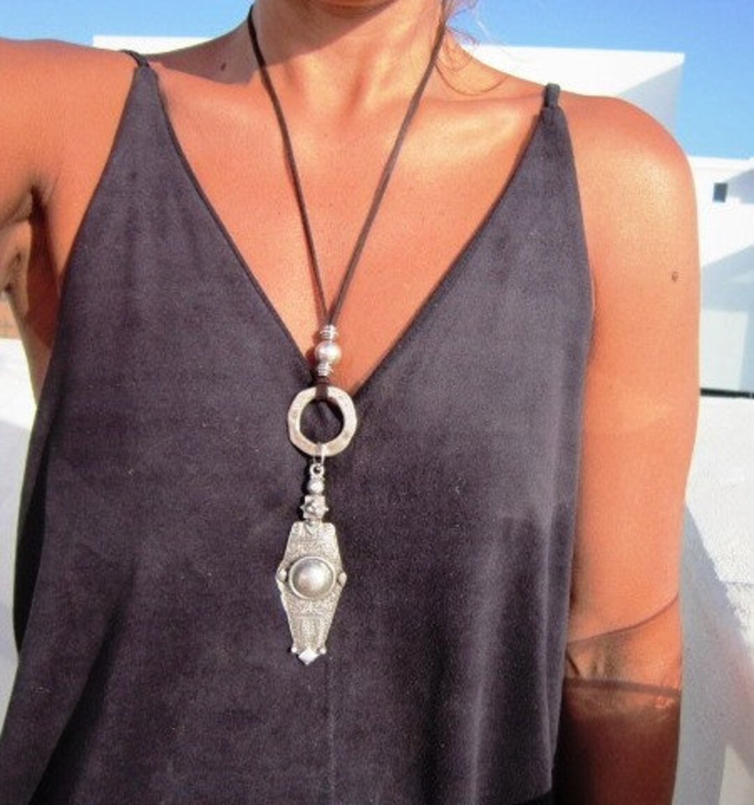 Boho Necklace, Boho Jewelry, Long Necklace, Necklaces for Women, Long ...