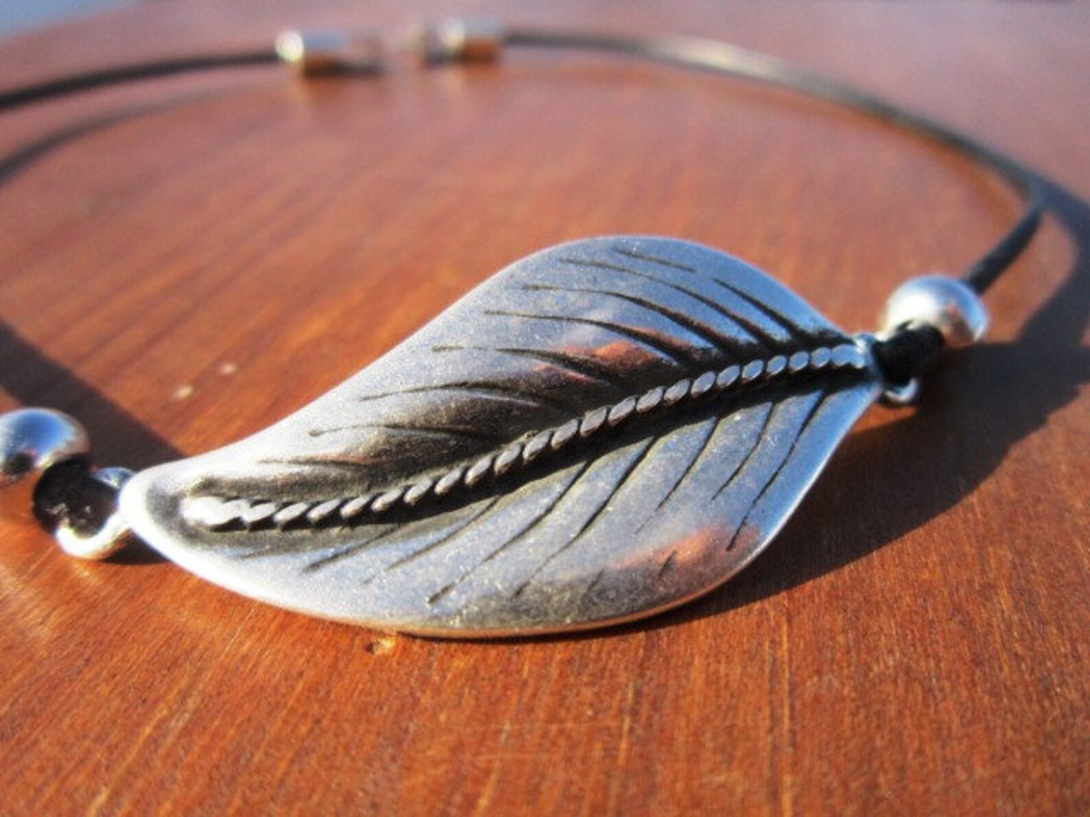 Women Necklace Leaf Choker Leaf Necklace Leaf Pendant | Etsy