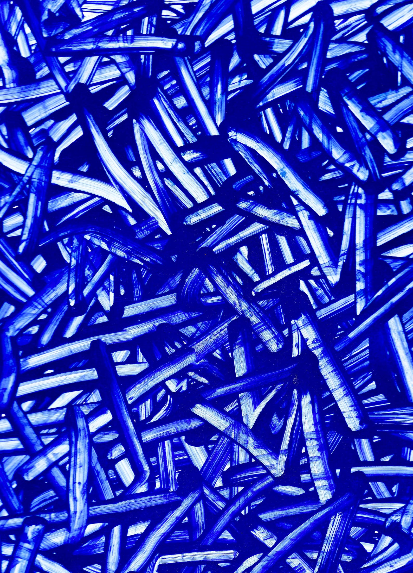 40 Abstract Blue Paint Backgrounds. Hand Painted Abstract Blue Banners ...