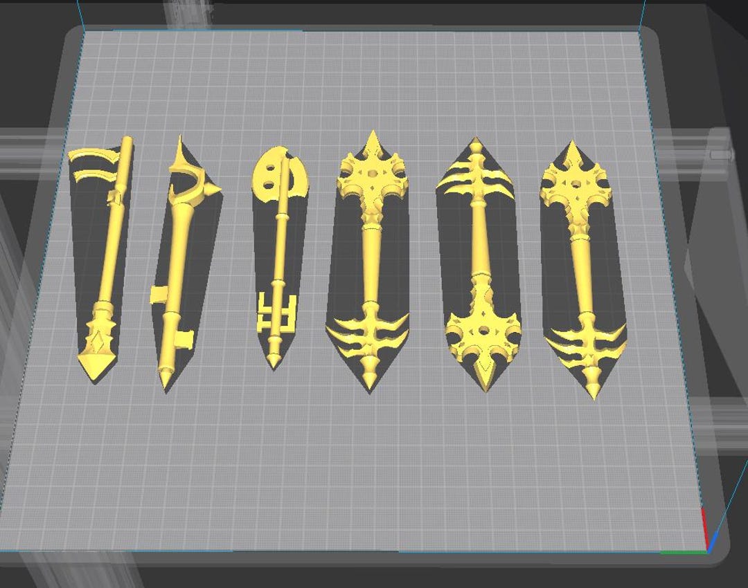 Dungeon Keys 3D Printable Files, STL, Skeleton Keys, Anime Keys - Etsy