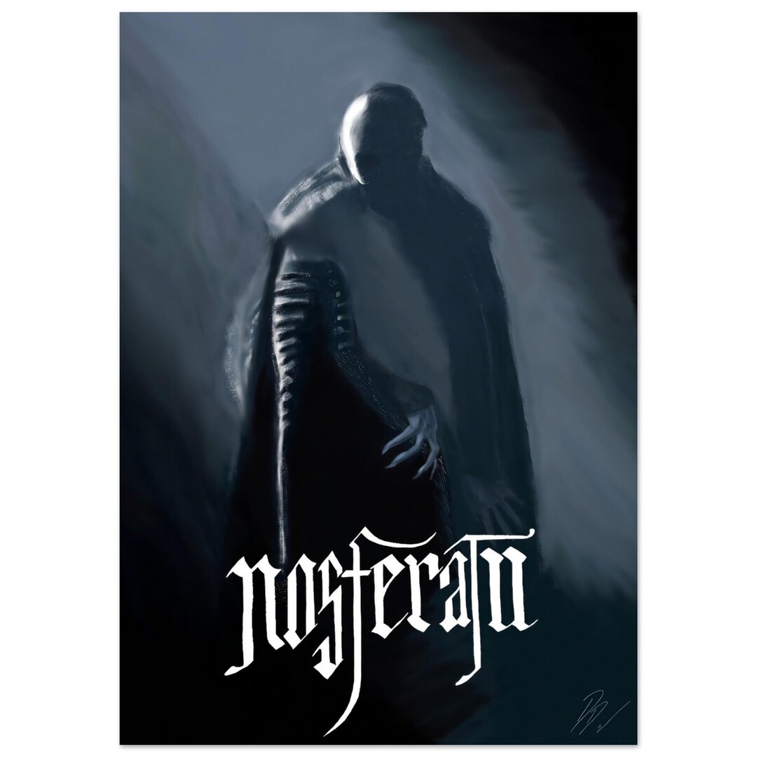 Movie Poster Nosferatu Poster Art Gothic Wall Decor Perfect Gift for ...