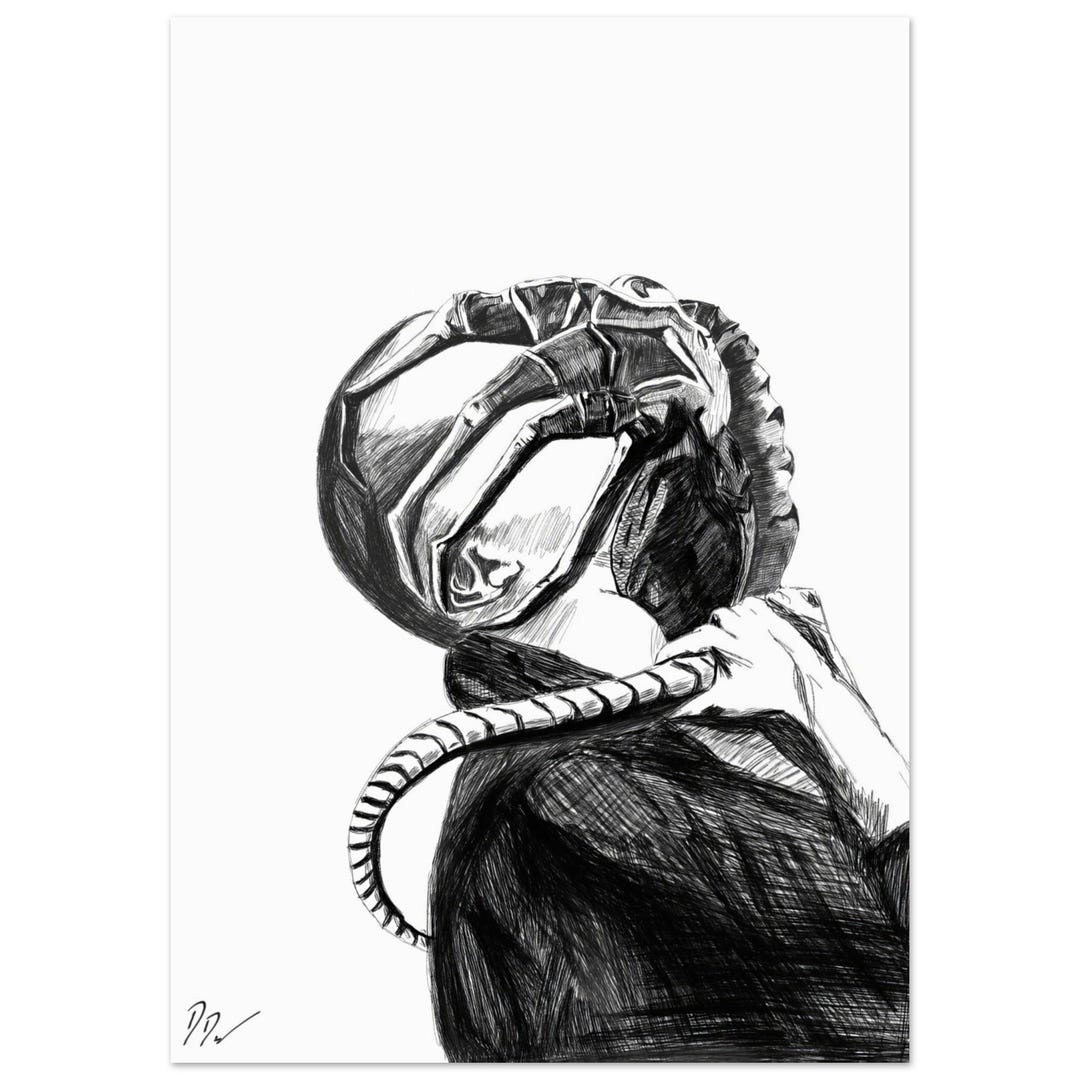 Movie Poster Alien Romulus Movie Poster Modern Minimalist Art Perfect ...