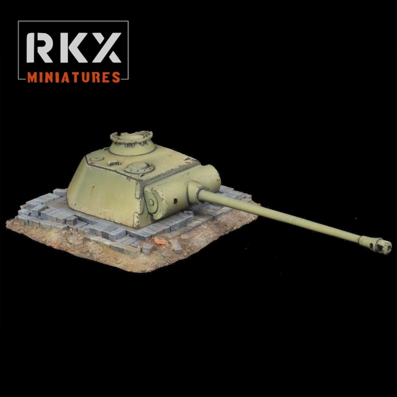 German WWII Tanks and Armored Vehicles_rkx Miniatures_unpainted_wwii ...
