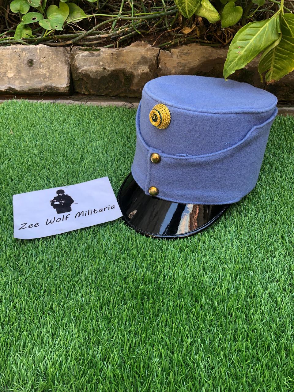 French Army Kepi Cap – Light Blue, Military Replica Hat - Etsy