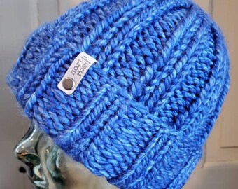 Bright Blue Hat | Etsy