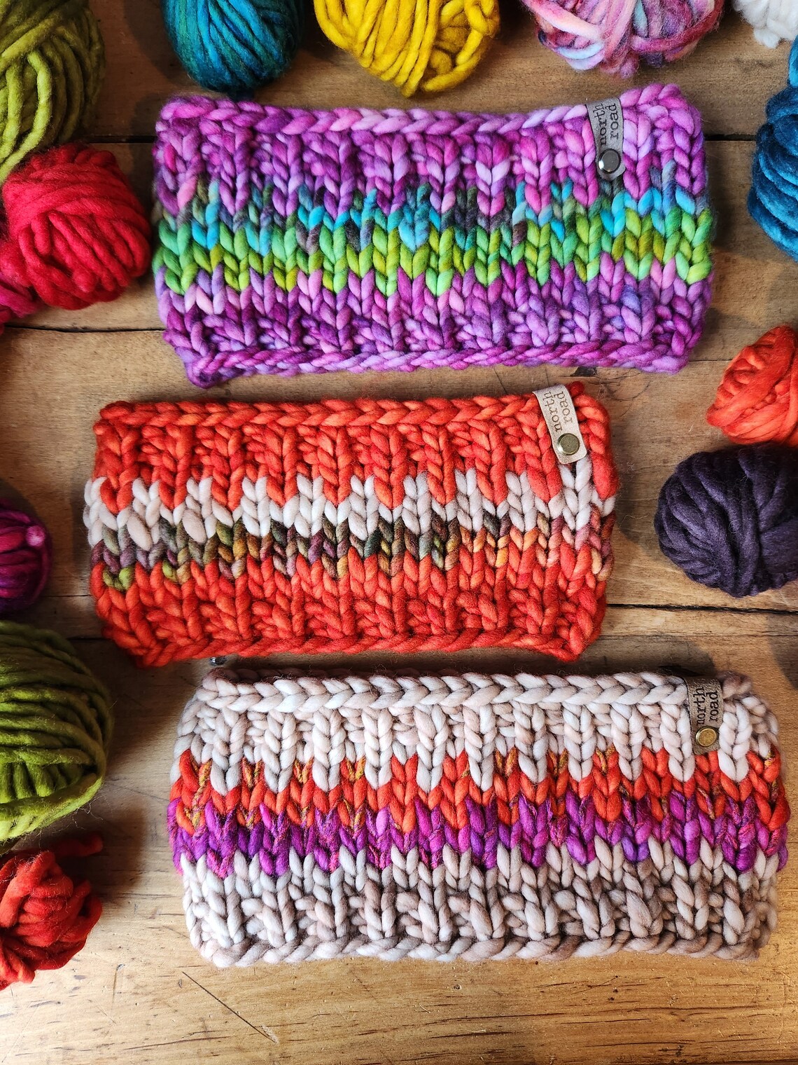 KNITTING PATTERN - Every Little Bit Headband, Super Bulky Knit Headband ...