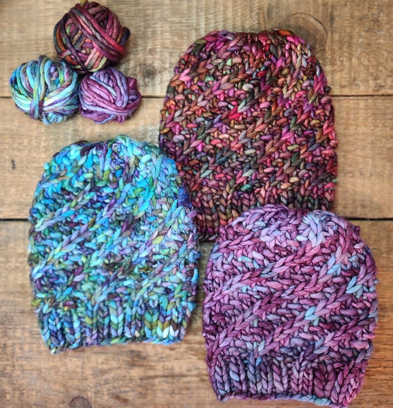 KNITTING PATTERN the Gales of November Hat Super Bulky Knit - Etsy