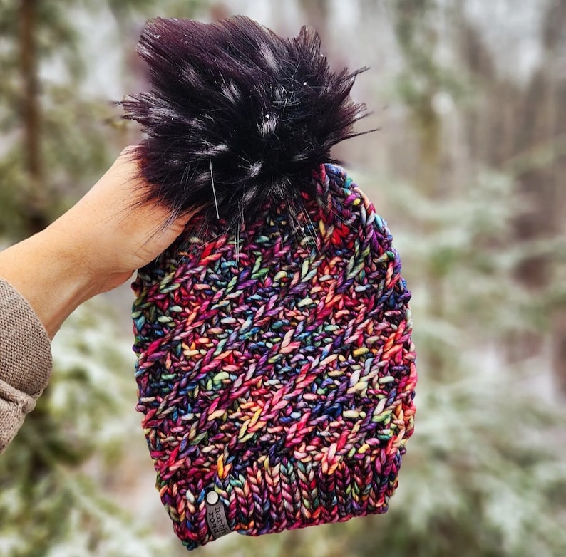 KNITTING PATTERN the Gales of November Hat Super Bulky Knit - Etsy