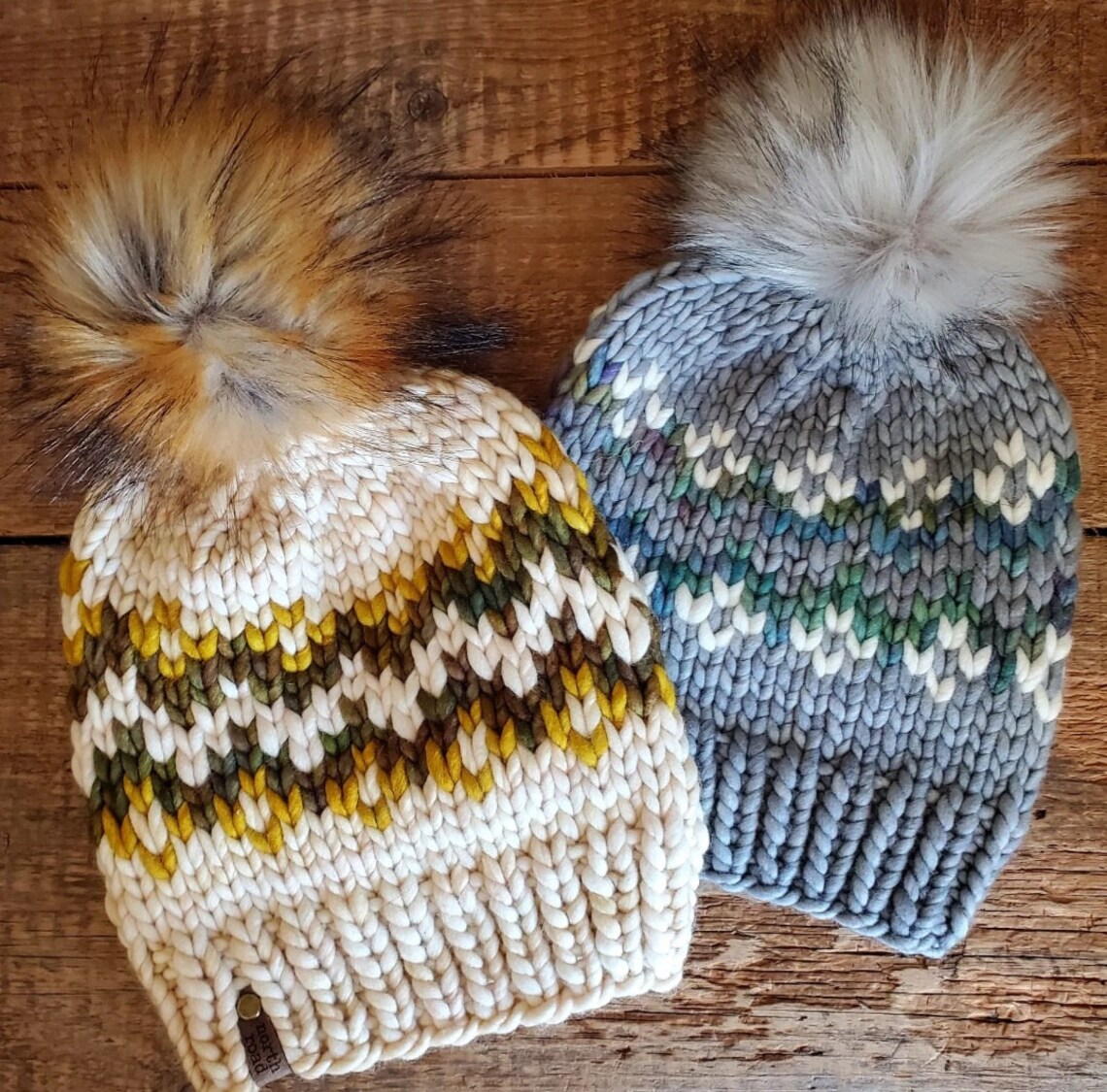 KNITTING PATTERN the Sprouts Hat Super Bulky Knit Hat - Etsy