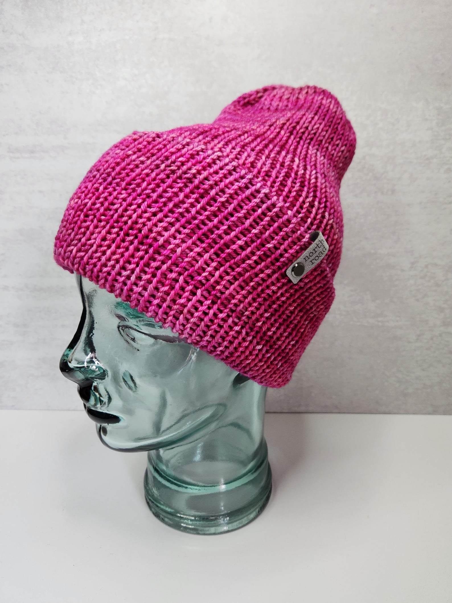KNITTING PATTERN - the Simple Double Wall Beanie, Worsted Weight Knit ...