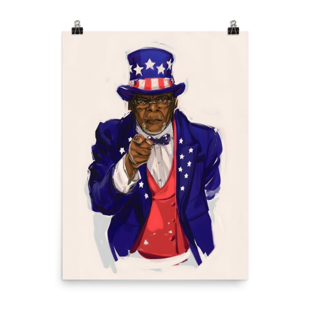 Uncle Sam Poster - Original High Quality - Etsy