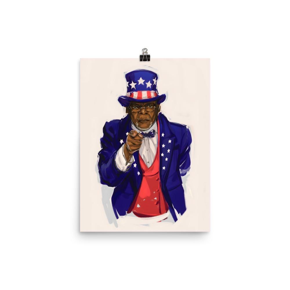 Uncle Sam Poster - Original High Quality - Etsy