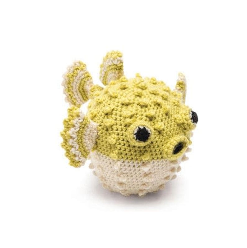 Soft Puffer Fish Hello Crochet Pattern PDF in English, Amigurumi ...