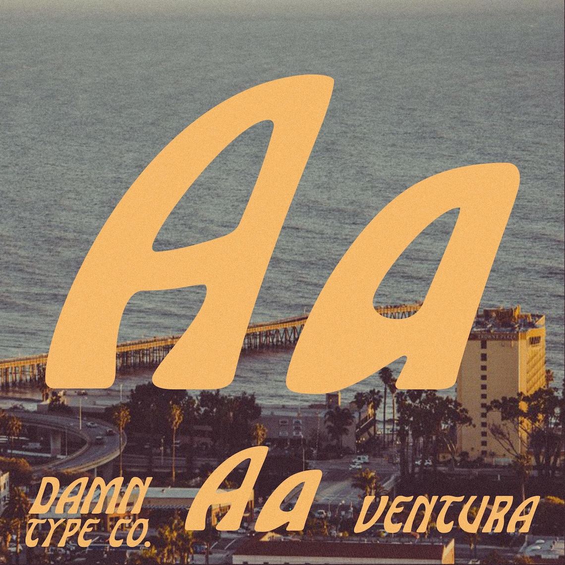 Ventura - Art Nouveau Display Font, Brush-inspired Serif, Retro Coastal ...