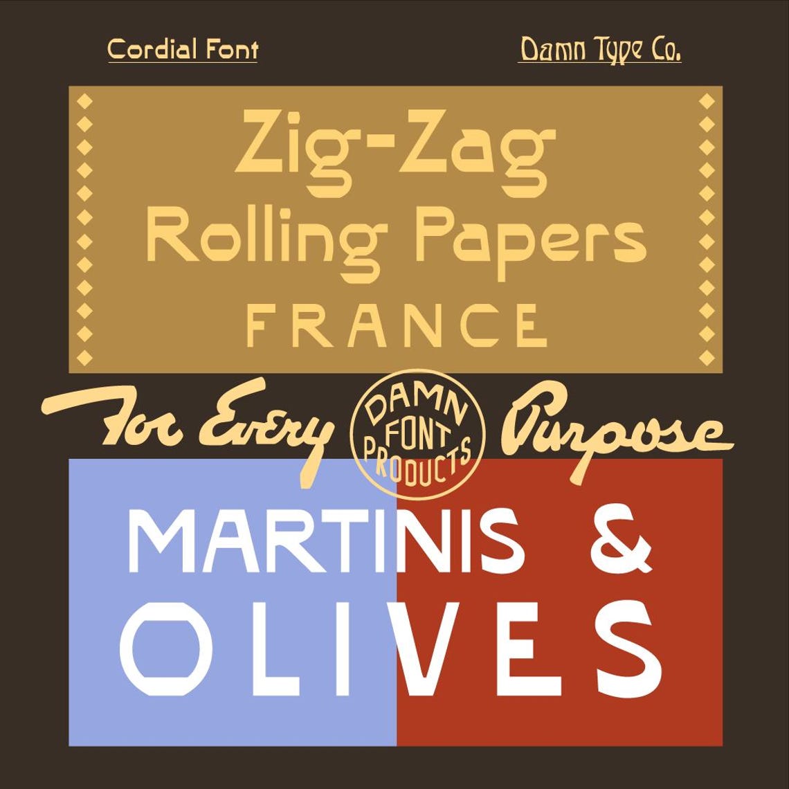 Cordial - Sans Serif , Vintage Font, Retro, Logo Font, Display, Art ...