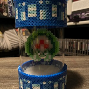 Super Metroid Larva Container/music/led/glow in the Dark Crafted Out of ...