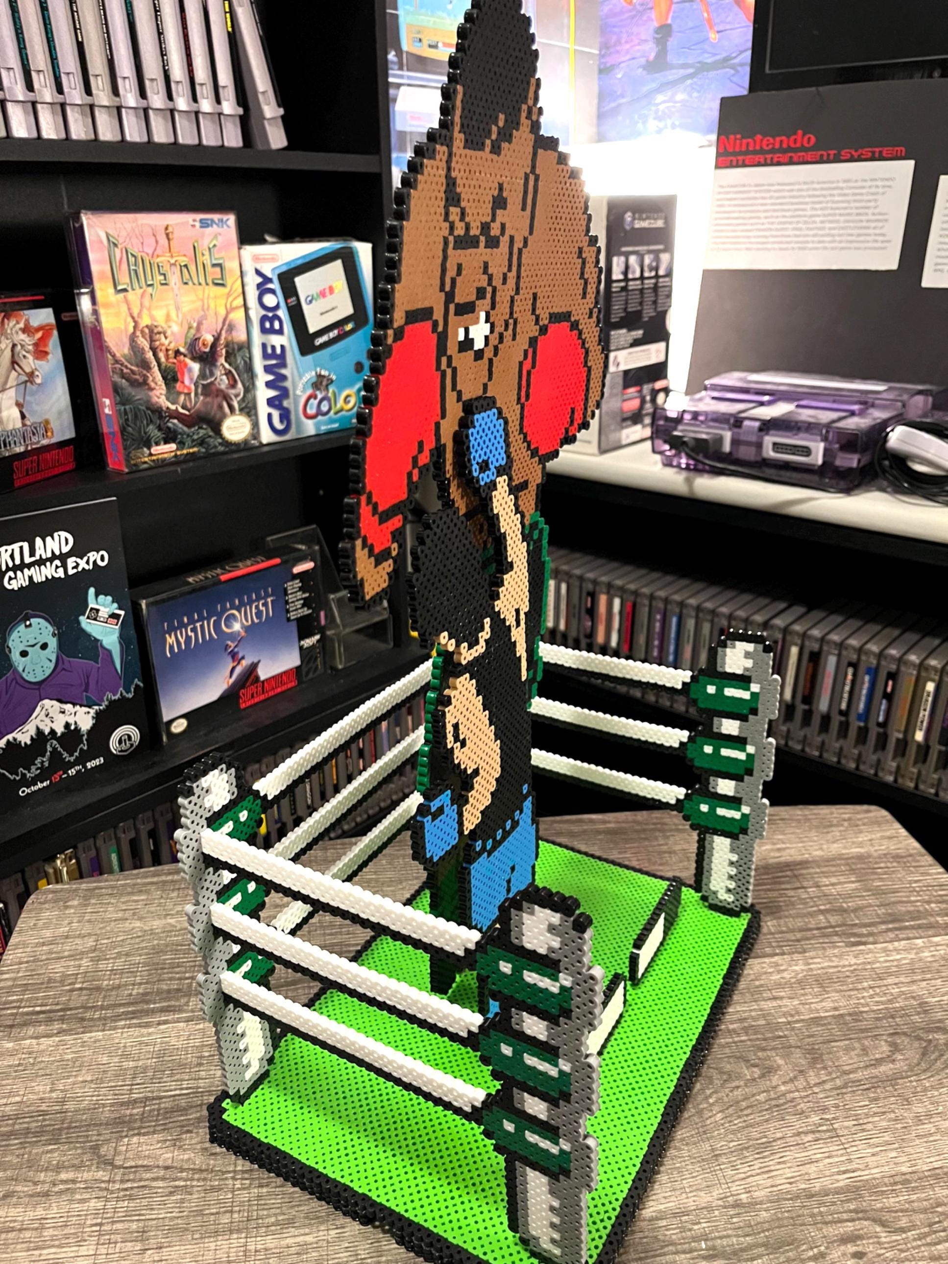 Punch Out Mike Tyson Final Bout Music Display/ Crafted Out of Perler ...