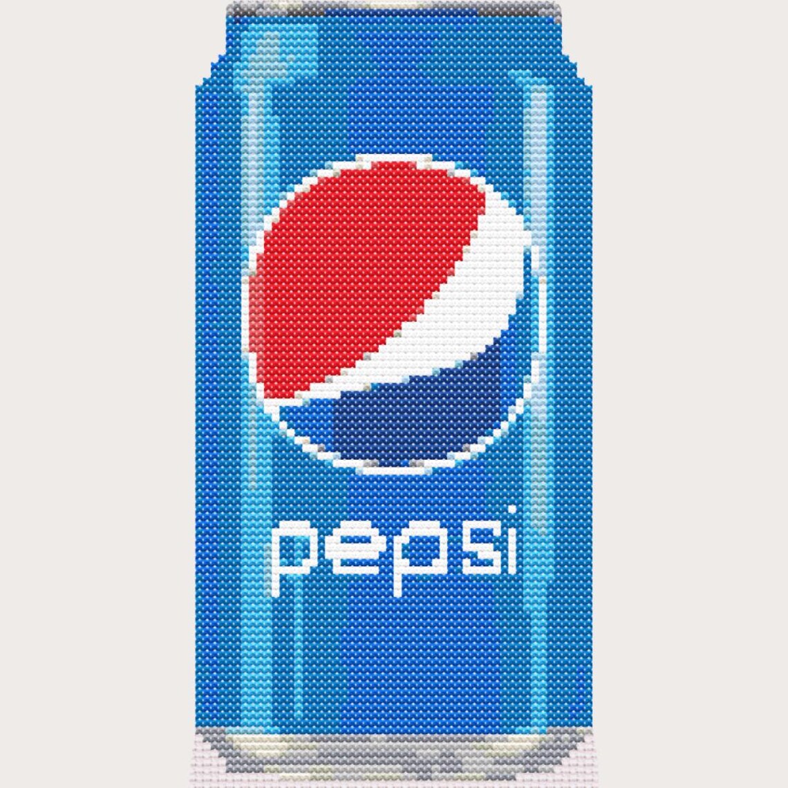 Pepsi – Cross Stitch Pattern – PDF INSTANT DOWNLOAD - Etsy